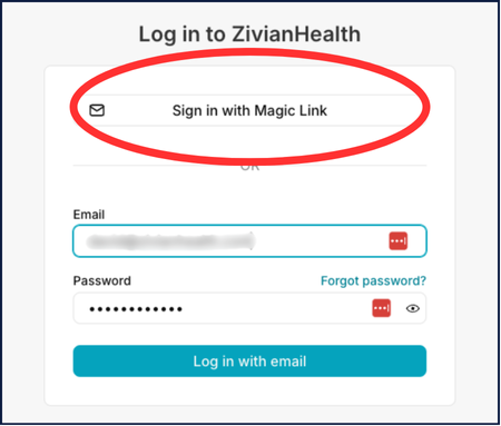 Logging into the Workforce Tool